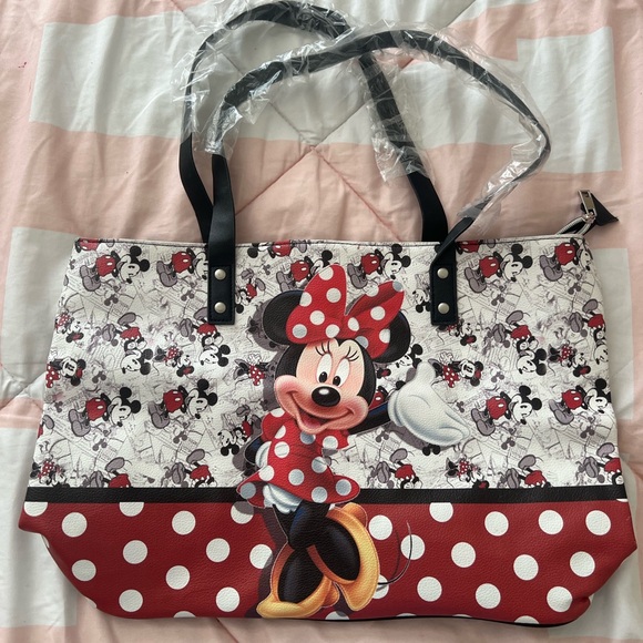 Disney | Bags | Disney Minnie Mouse Tote Bag Nwt | Poshmark